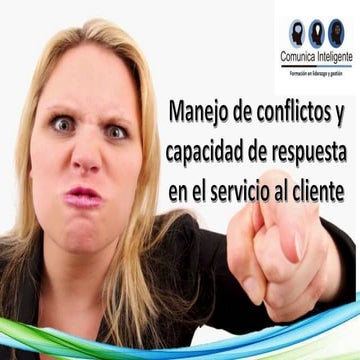 Manejo de conflictos con los clientes | PPTX