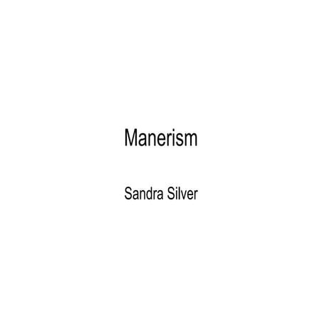 Manerism | PDF