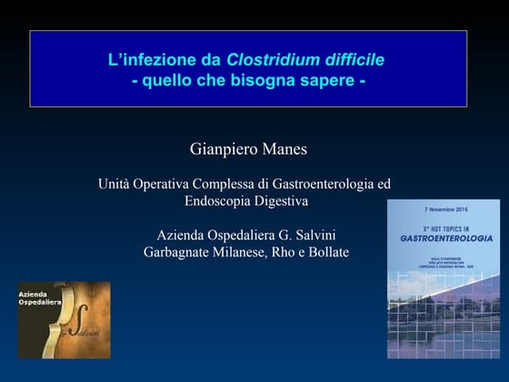 Clostridium difficile infection | PDF