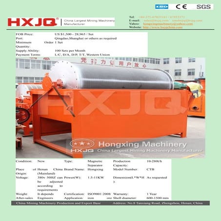 Manetic separator | PDF