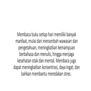 MANFAAT MEMBACA BUKU SETIAP HARI YANG PERLU KAMU TAHUU.pptx