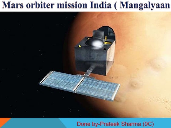 MARS ORBITER MISSION (MOM) (MANGALYAN) | PPTX