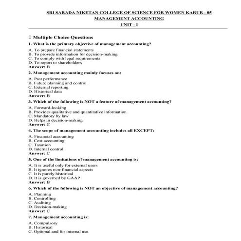 mangement accounting material. meaning and definition docx | DOCX