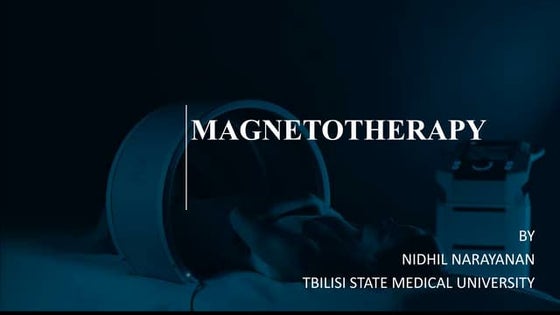Magnetotherapy | PPT