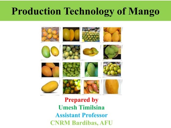 Production technology of almond | PPT