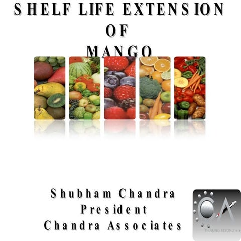 Mango Shelf Life Testing | PPT