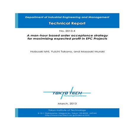 Man hour based strategy | PDF