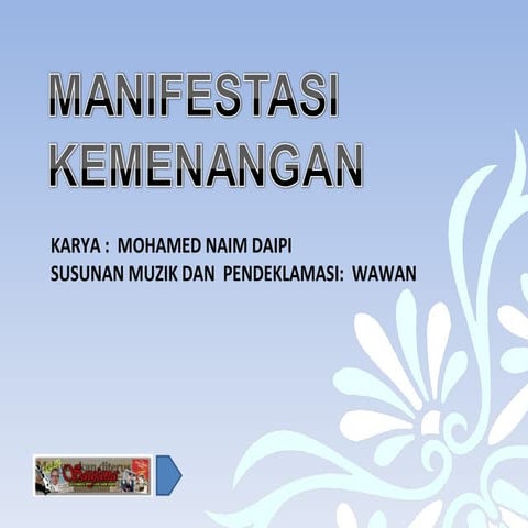 Manifestasi Kemenangan | PPT