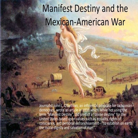 Manifest Destiny and the Mexican American War | PPT