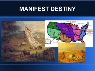 Manifest destiny map | PPT