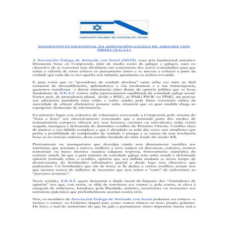 Manifesto Agai | PDF