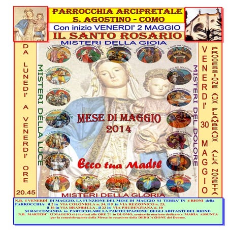 Manifesto mese di maggio a4 | PDF