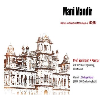 MANI MANDIR MORBI-STATE HERITAGE BUILDING.pptx