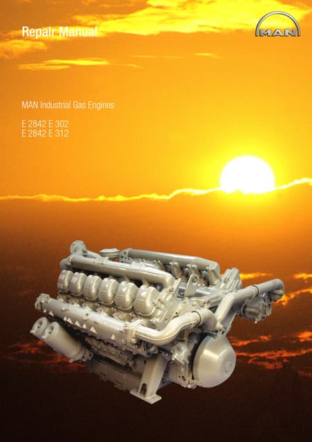MAN Marine Diesel Engine D 2848 LXE /LE 401 / 403 / 405 Service Repair ...