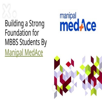 Basic Sciences Program for MBBS | Manipal MedAce - Comprehensive ...