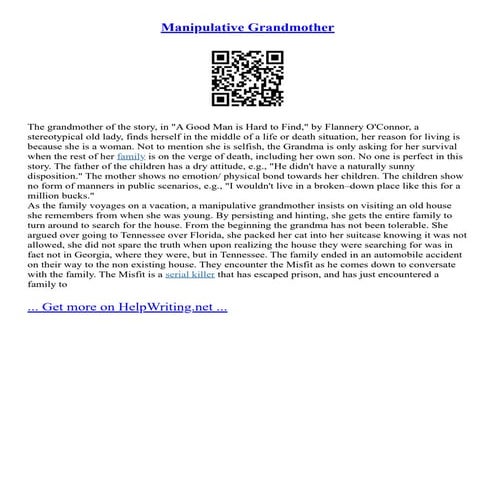 My Grandfather Essay | PDF