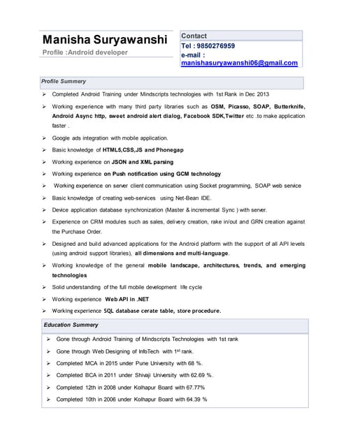 Contoh CV & Portofolio Fullstack Developer Menggunakan Bahasa Inggris | PDF