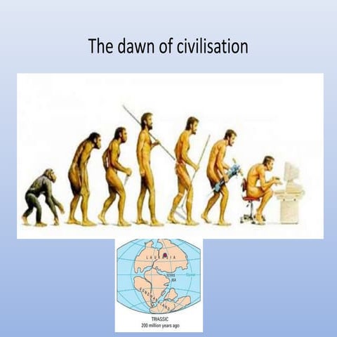 Mankind's journey from the dawn of civilisation | PPT