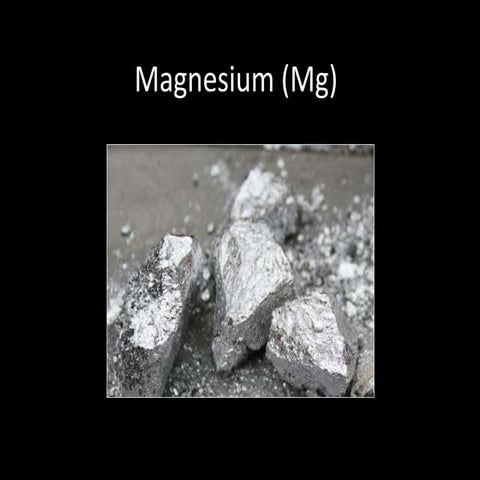 Magnesium (Amanda Manning) | PPT