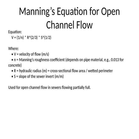 Manning_Equation_velocity_estimation.pptx