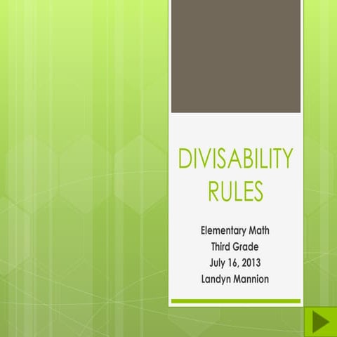 Use divisibility rules for 2, 5, and 10 to find the common factors of ...