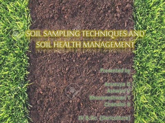 Method of Collection of Soil Samples for Their Testing | PDF ...