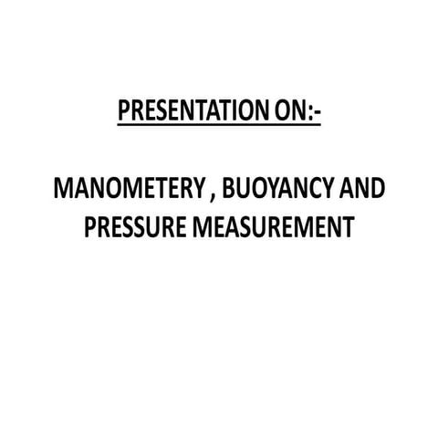 Manometer Buoyancy Force and Pressure Measurement.pdf