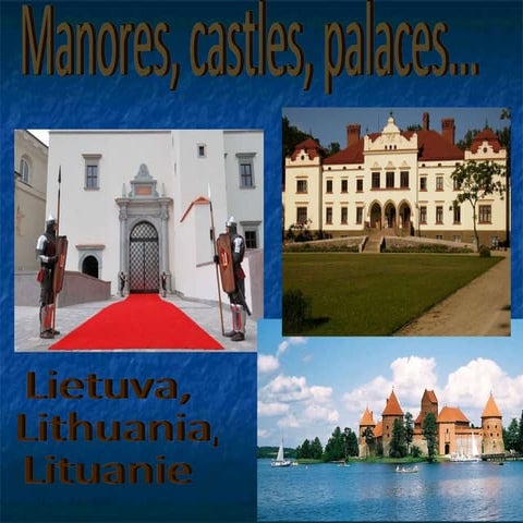 "Manor, castles..." | PPT
