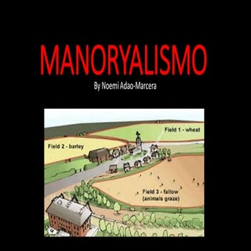 Manorialismo | PDF