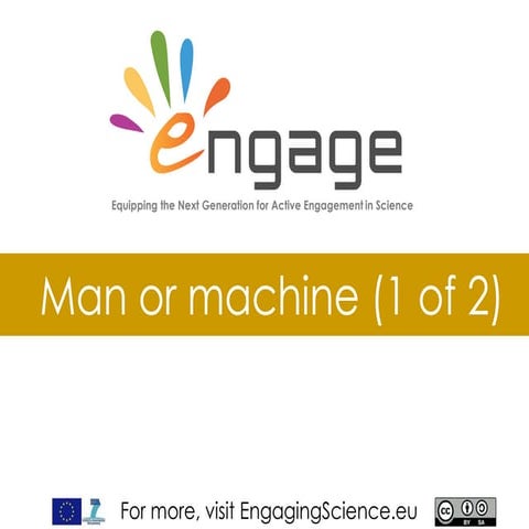 Man or machine 2 lessons | PDF
