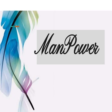 Man power | PPTX
