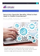 Data Processing - The Heart Of Business Strategy | PPTX