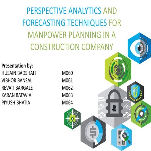 Manpower planning for a construction company | PPTX