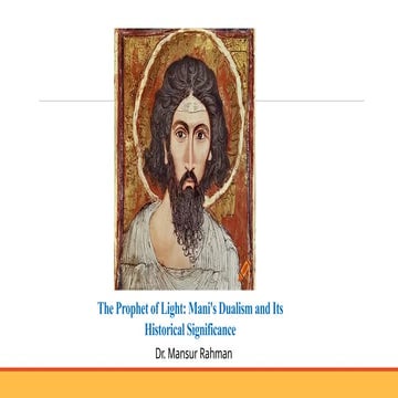 Mani and the Birth of Dualism: A Journey Through Ancient Spirituality ...