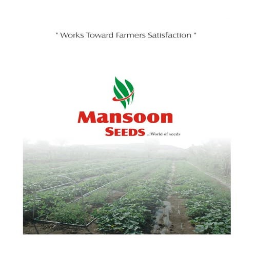 Mansoon Seeds Private Limited, Pune, Hybrid Seeds | PDF