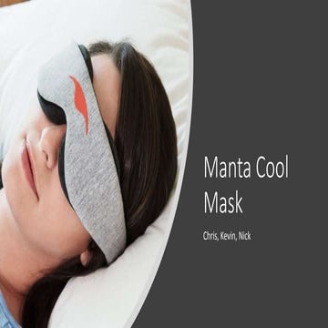 Manta Cool Mask | PPT
