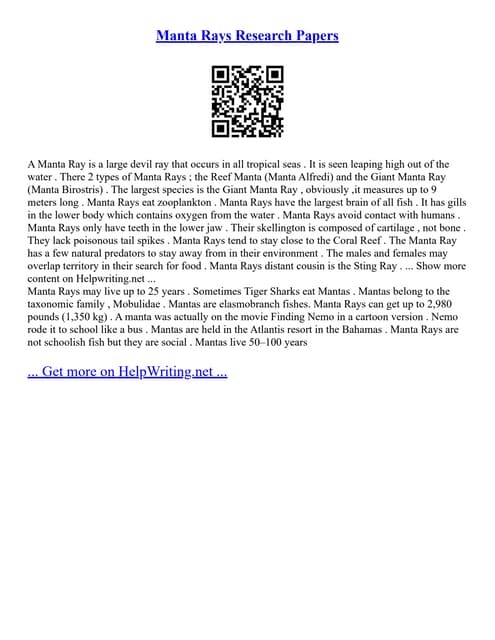 Manta Rays Research Papers PDF manta-rays-research-papers-pdf