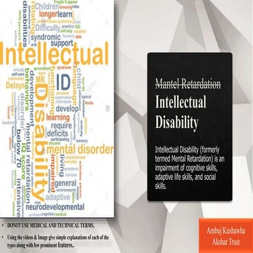 Intellectual Disability | PPT