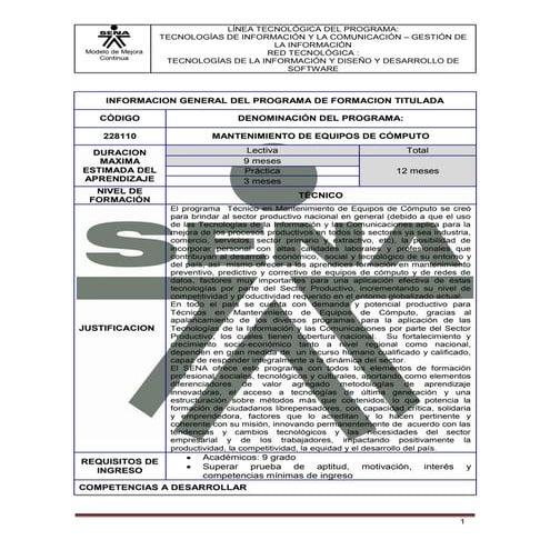 Mantenimiento de equipos de computo | PDF