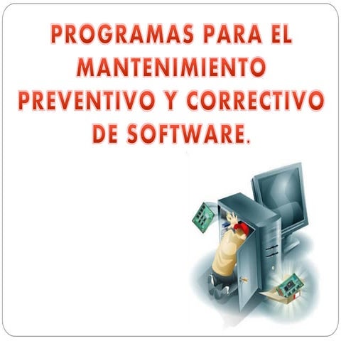 Mantenimiento de software | PDF | Data Storage and Warehousing | Computing