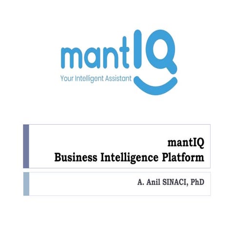 mantIQ Business Intelligence Platform | PPT