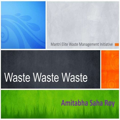 Waste management for Communities | PPTX