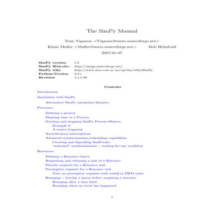 Manual Simpy | PDF | Technology & Computing