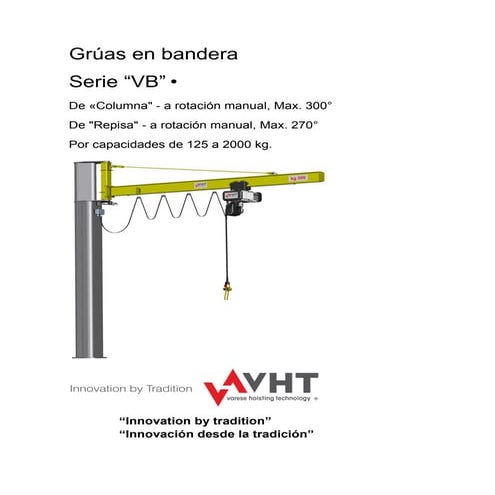 Manual en gruas tipo bandera | PDF