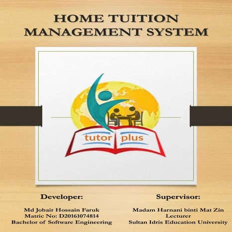 Development of HTMS: Home Tuition Management System | PDF