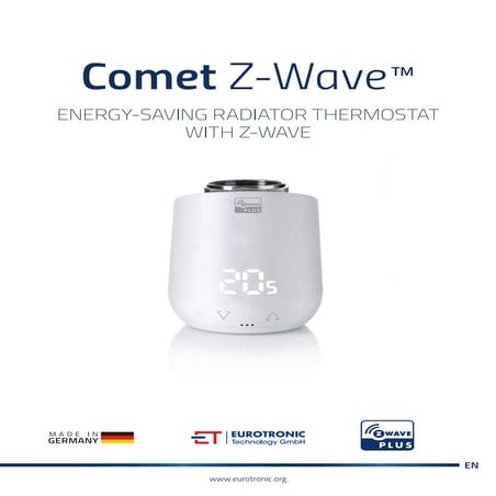 Manual Eurotronic Thermostatic Valve Comry Z-Wave | PDF | First Aid | Injuries