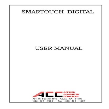 Manual acc | PDF