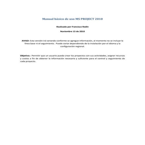 Manual basico-de-uso-project-2010