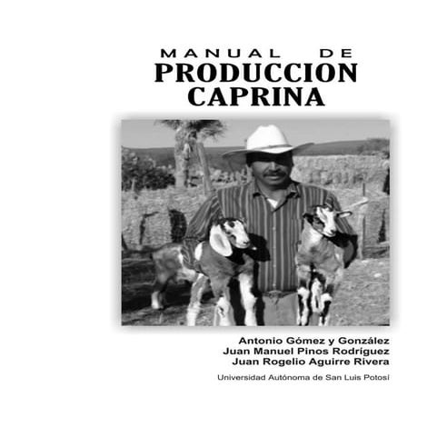 Manual de produccion caprina | PDF