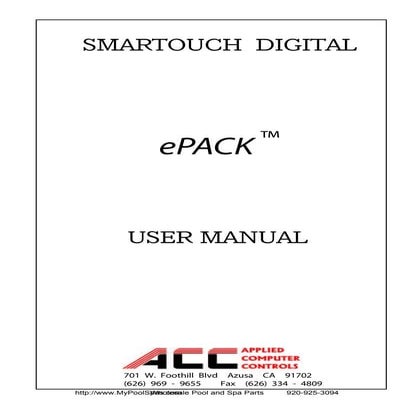 Manual epack | PDF